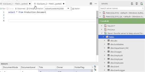 Getting Comfortable Writing Code In Azure Data Studio Sqlservercentral