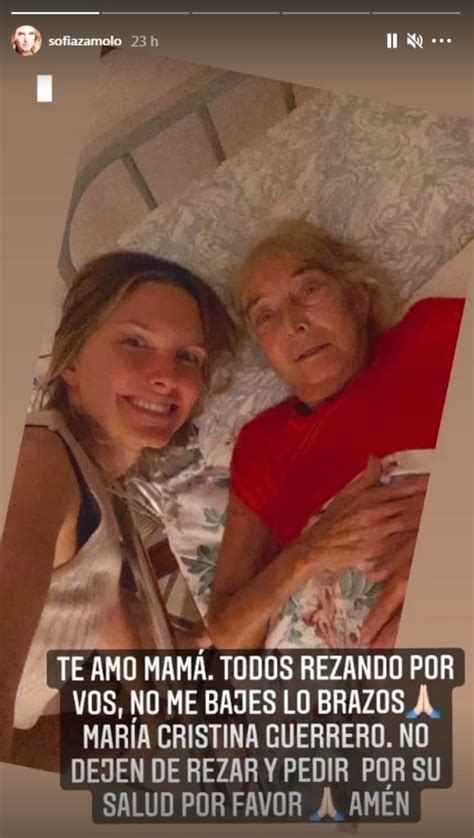 Para Leer Y Emocionarse Sofía Zámolo Le Dedicó Un Mensaje A Su Hija En