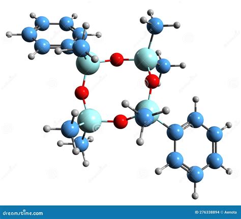 3d Image Of Estradiol 3 Propionate Skeletal Formula