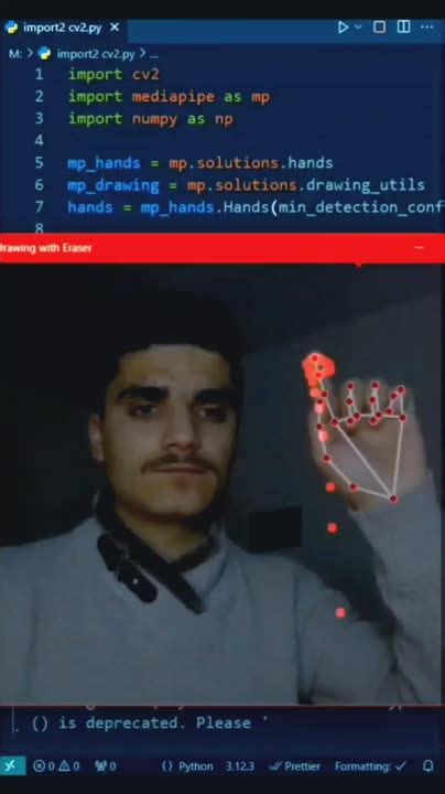 python opencv mediapipe handtracking gesturerecognition