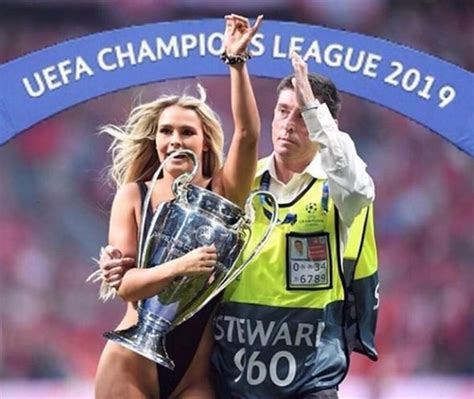 Champions League Final Streaker Reveals How She Got On Pitch After