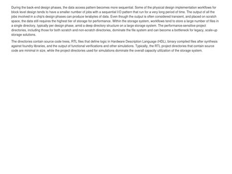 Back End Powerscale Best Practices For Semiconductor Eda Design