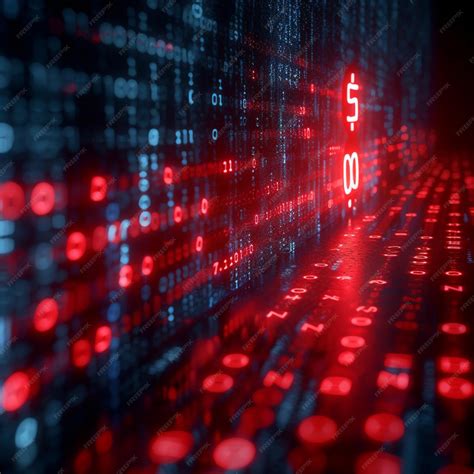 Premium Photo Secure Data Concept Encryption Digital Binary And