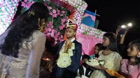 जय माला गांव की शादी का जयमाला वीडियो अपना संस्कृति अपना संस्कार