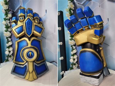 Vi Gauntlets Vi Cosplay Arcane Finished Painted Etsy México