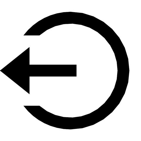 Logout Circle Vector SVG Icon SVG Repo