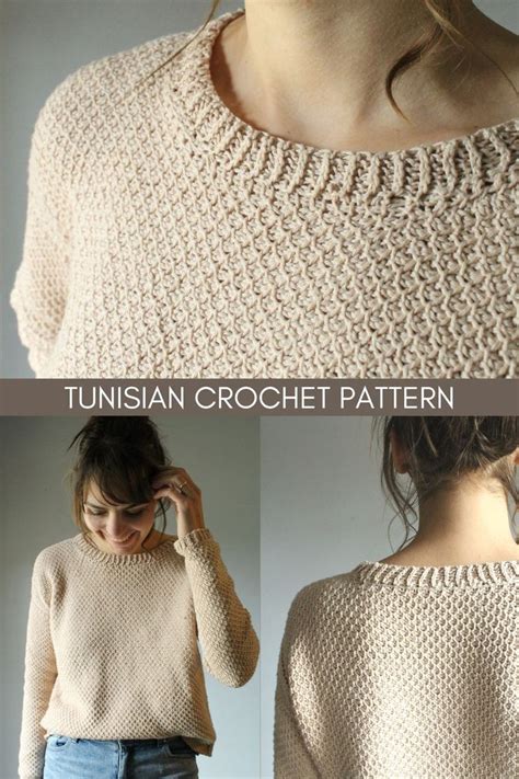 Tunisian Crochet Jumper Patterns At Marcus Riedel Blog