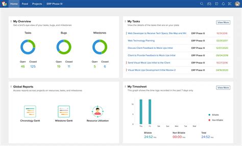 Zoho Projects Project Management
