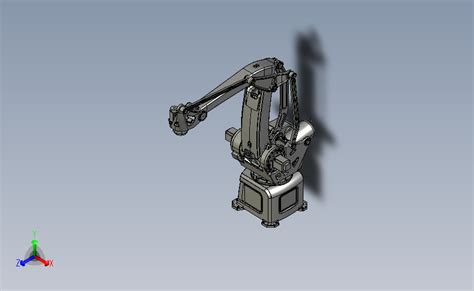 Srb 300机器人3d图stpstep模型图纸下载 懒石网