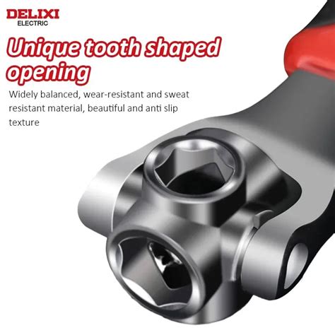 Delixi Power Tools Socket Wrench Set For Auto Repair