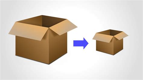 How To Reduce The Size Of A Box YouTube