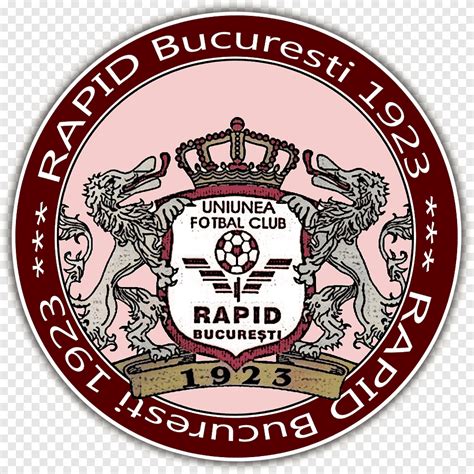 Romania Fc Rapid București Composition Shape Emblem Label Png⚾ Pari
