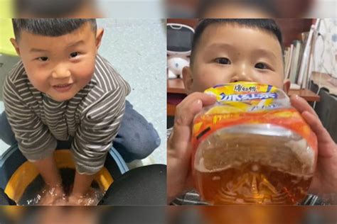 全是心眼！萌娃为了喝口饮料，主动给妈妈洗脚还吹“彩虹屁”