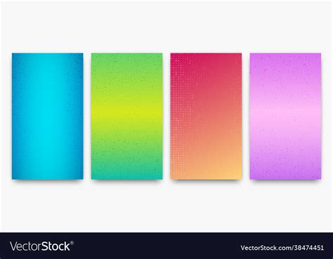 Abstract Gradient Geometric Background Squares Vector Image
