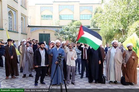 خبرگزاری حوزه تصاویر تجمع طلاب و روحانیون همدانی در حمایت از حماسه