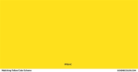 Mailchimp Yellow Colors Brands And Logos