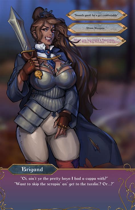 Rule 34 1futa Anonarts Armor Bandit Blurry Background Breastplate Breasts Brigand Tales Of