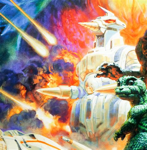 Godzilla Vs Spacegodzilla Wallpaper