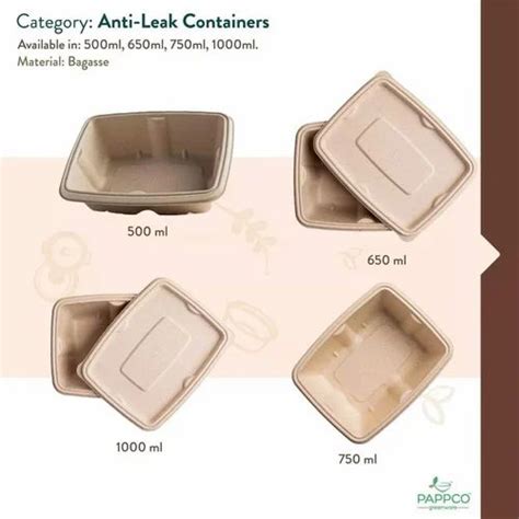 Biodegradable Container At Rs 8piece Biodegradable Container In