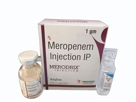 Merodrix Meropenam 1gm Injection 1 Vail At Rs 1875 Vial In Mohali Id