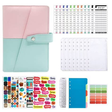 38 Off On A6 Pu Budget Planner And Stickers Onedayonly