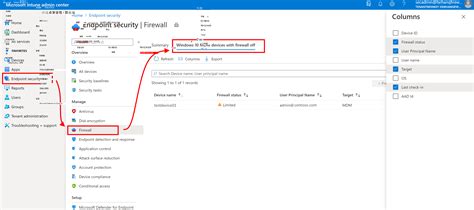 在 Microsoft Intune 中使用终结点安全策略管理防火墙设置 Microsoft Learn