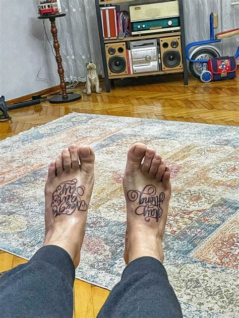 Foot Tattoo Dövme