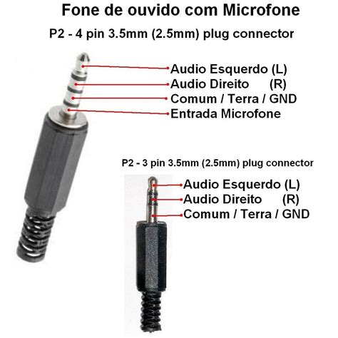 Esquemas E Memórias Esquema Fone De Ouvido Com Microfone