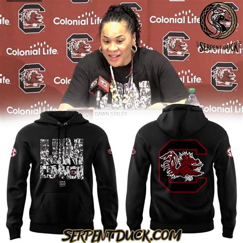 South Carolina Gamecocks Womens Basketball Coach Dawn Staley Hoodie Serpentduck