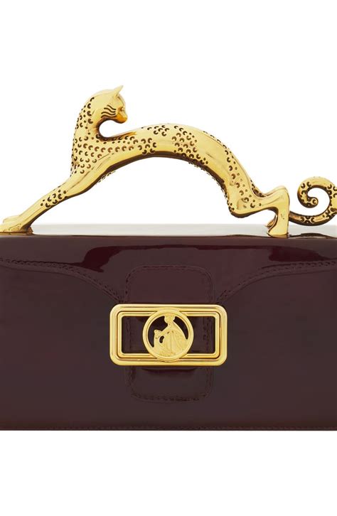 Lanvin Pencil Cat Nano Patent Leather Bag Nordstrom