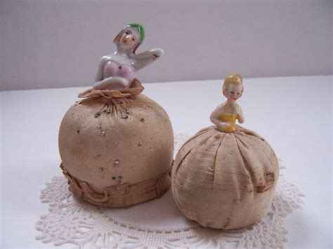 Vintage Pincushion Dolls Half Dolls Germany And Japan Vintage