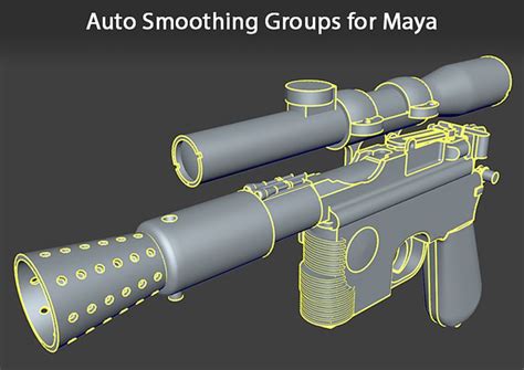 Auto Smoothing Groups V1 3 For Maya On Cubebrush Co Maya Smooth