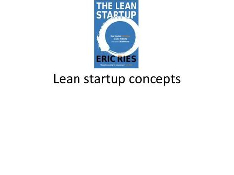 Ppt Lean Startup Concepts Powerpoint Presentation Free Download Id