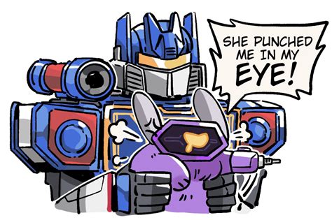 Soundwave And Shockwave Transformers And 1 More Drawn By Kaite Xyxy Danbooru
