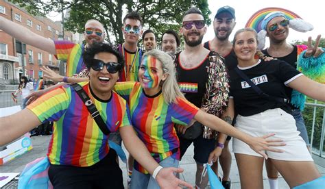 Thousands Turn The Streets Into A Sea Of Colour For Dublin Pride Parade