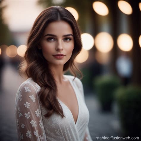 Charming Girl S Portrait Stable Diffusion Online