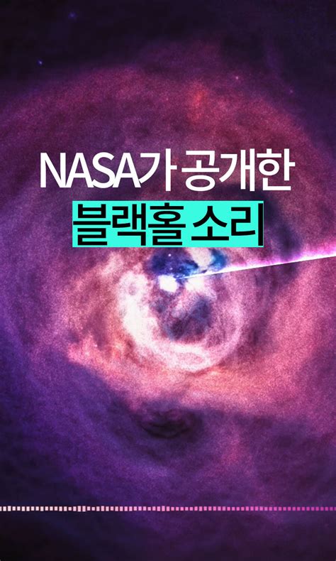 Nasa가 공개한 블랙홀 소리 다음 루프