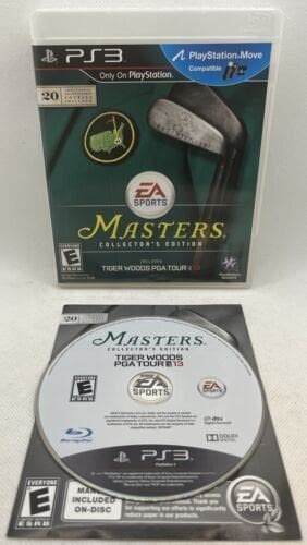 📦 Tiger Woods Pga 13 Masters Collectors Edition Sony Playstation 3