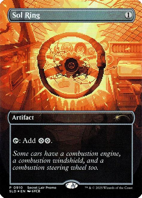 Sol Ring Secret Lair Drop Mtg Print