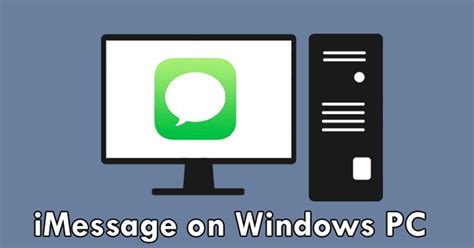 Microsoft Wants To Bring IMessage To Windows