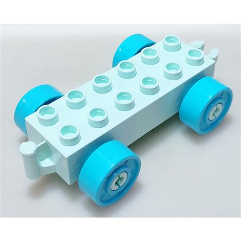 【得寶duplo】2x6 連結車 車底 汽車 車子 底盤 交通工具 大顆粒 積木 樂高玩家★正版lego 蝦皮購物
