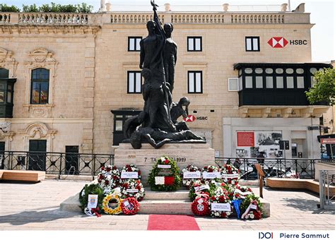Malta Today Commemorated The Sette Giugno Victims Tvmnewsmt