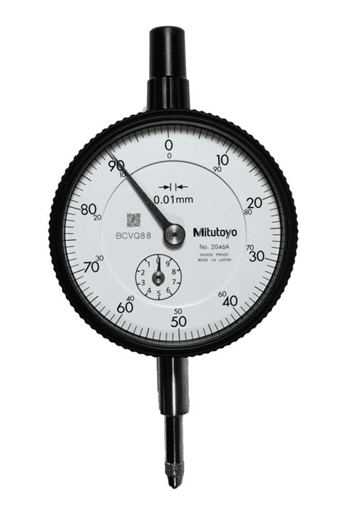 Dial Gauge With Flat Back Shockproof AB Mitutoyo Authorised Distributor