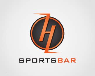 H运动酒吧LOGO设计欣赏 LOGO800