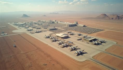 Davis Monthan Air Force Base Top View Stable Diffusion Online