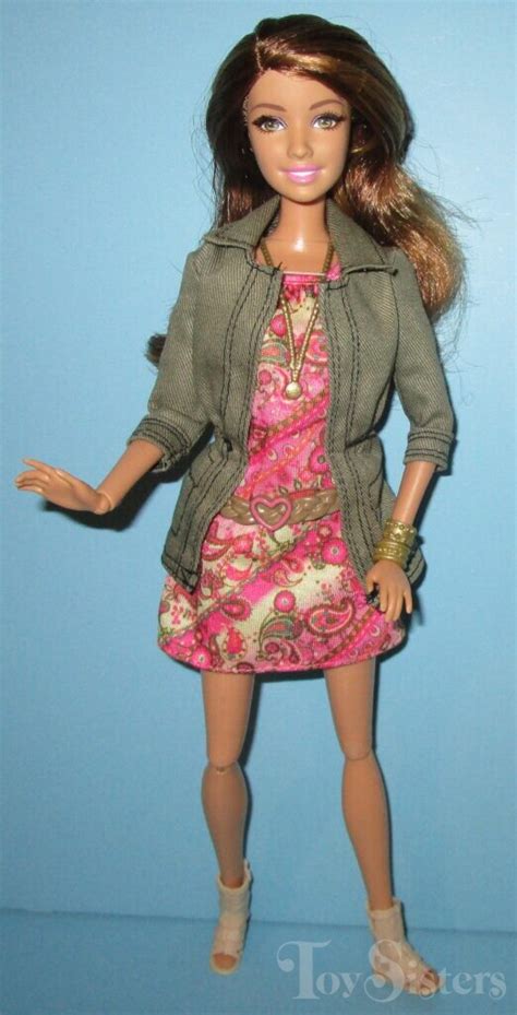 2015 Barbie Style Teresa Paisley Dress Toy Sisters