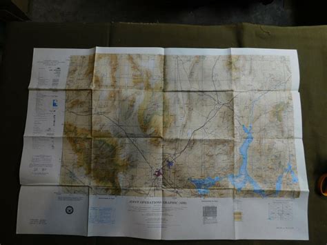 Joint Operations Graphics Map Las Vegas 1966 4654214421