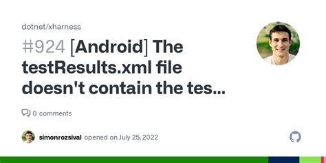 Android The Testresultsxml File Doesnt Contain The Tests Results