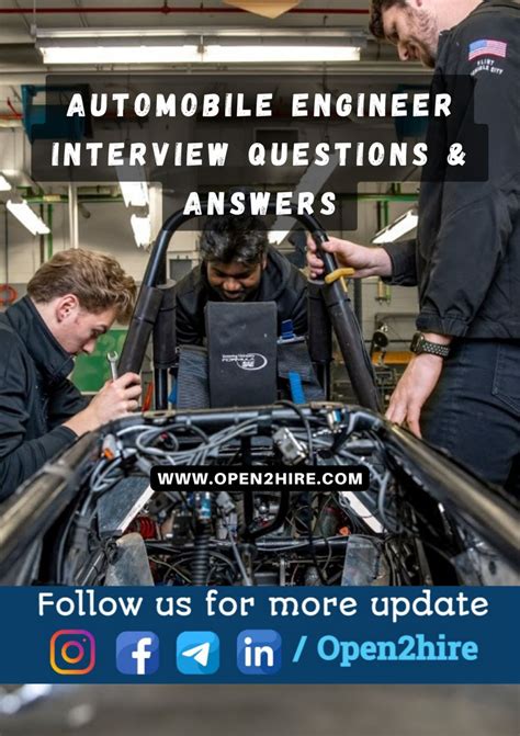 Open2hire On Linkedin Automobile Engineer Interview Questions And Answers Download Pdf …