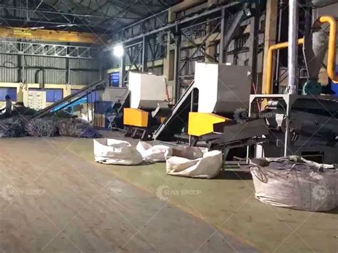 Large Scale Copper Wire Separator Machine Officially Runs In India